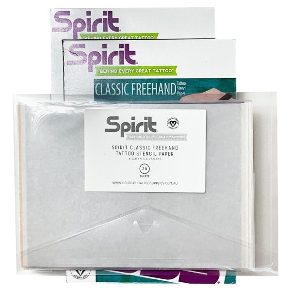 Spirit Classic Thermal Tattoo Transfer Paper A4 20 Sheets - Hold Fast Tattoo Supplies